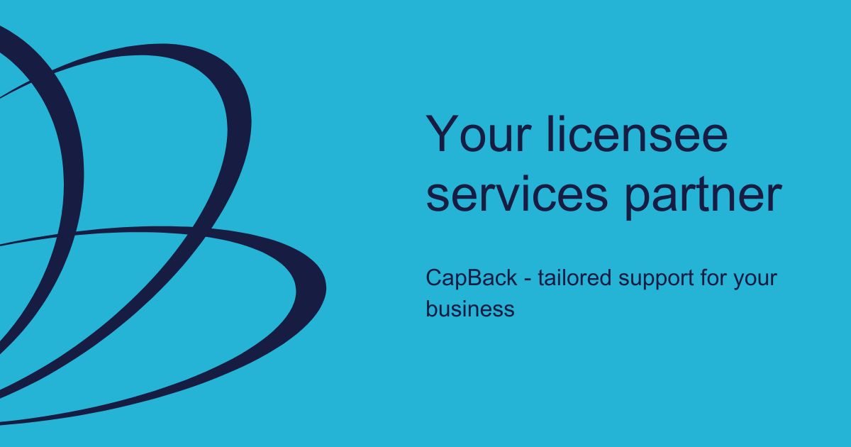 Australian licensee services partner | CapBack